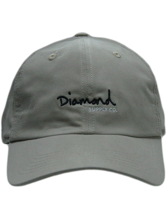 Boné Aba Curva Diamond Og Script - Areia - Home | Session Store