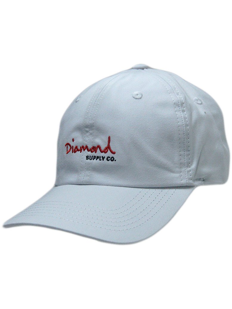 Boné Aba Curva Diamond Og Script - Branco - Home | Session Store