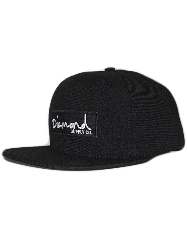 Boné Aba Reta Diamond Og Script - Preto - Home | Session Store