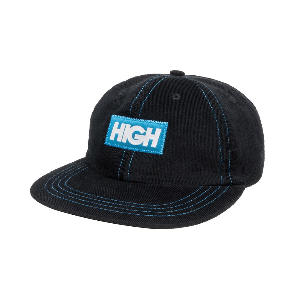 Bone High 6 Panel Corduroy - Preto - Home | Session Store