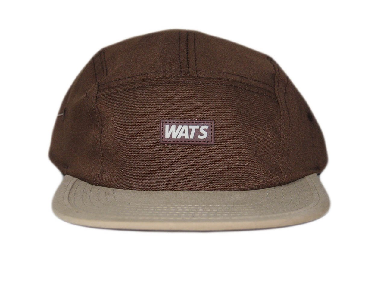 Boné Wats Five Panel Box - Marrom - Home | Session Store