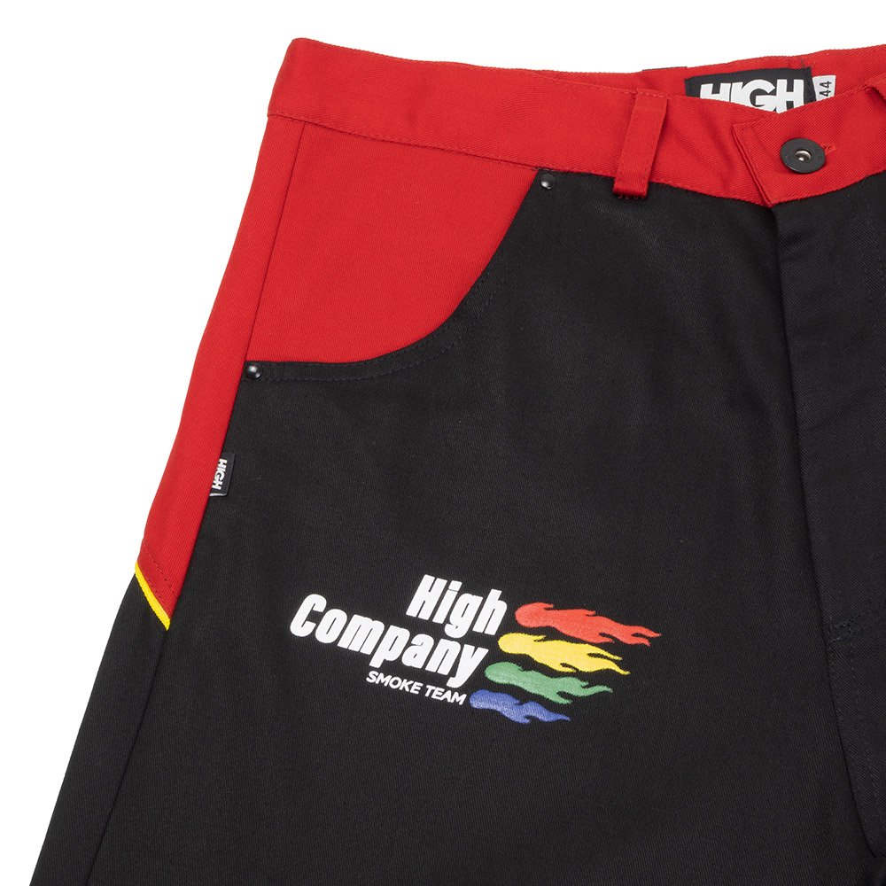 Calça Work Masculina High Smoke Team - Preto/Vermelho - Home | Session ...