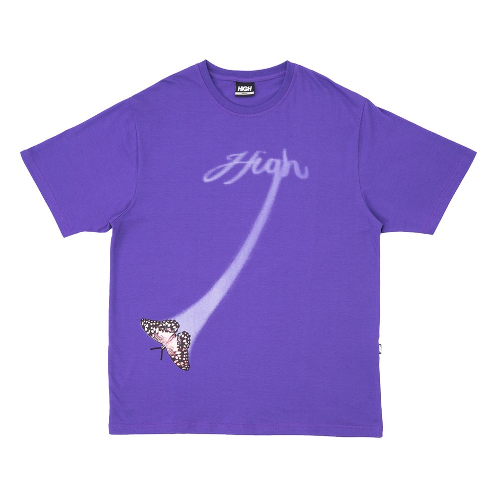 Camiseta Masculina High Dreams Manga Curta Estampada - Roxo - Home ...