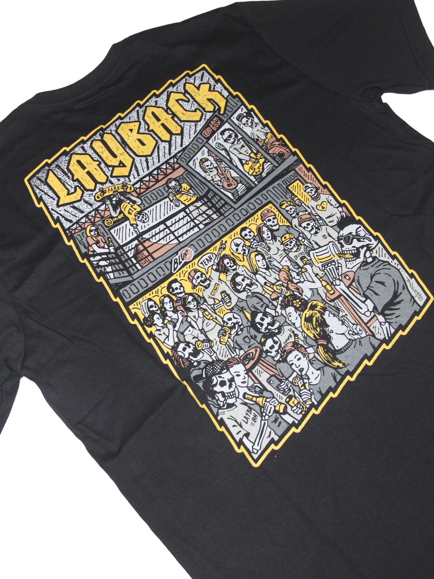 Camiseta Masculina Layback Park Bh - Preto - Home | Session Store