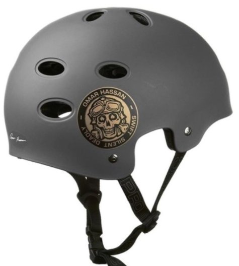 Capacete Pro-Tec B2 Matte Omar Hassan - Cinza - Home | Session Store
