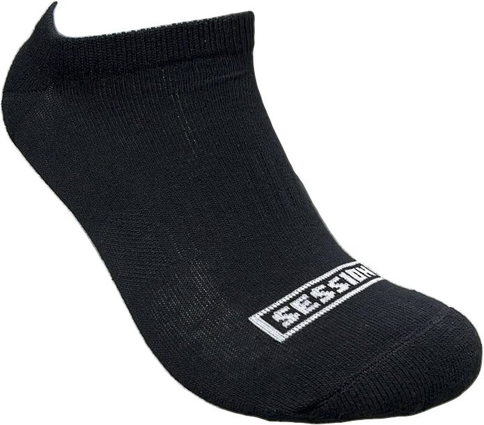 Meia Unissex Session Invisivel Logo Retangular - Preto - Home | Session ...