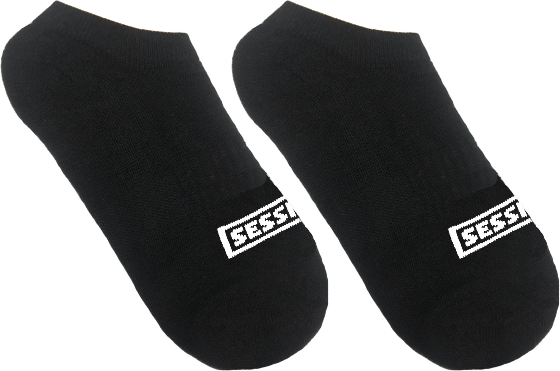 Meia Unissex Session Invisivel Logo Retangular - Preto - Home | Session ...