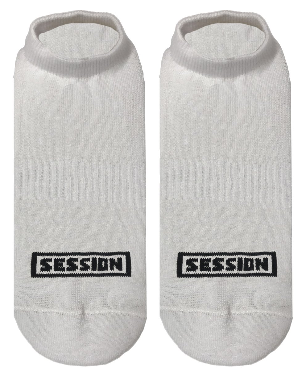 Meia Unissex Session Invisivel Retangular Logo - Branco - Home ...