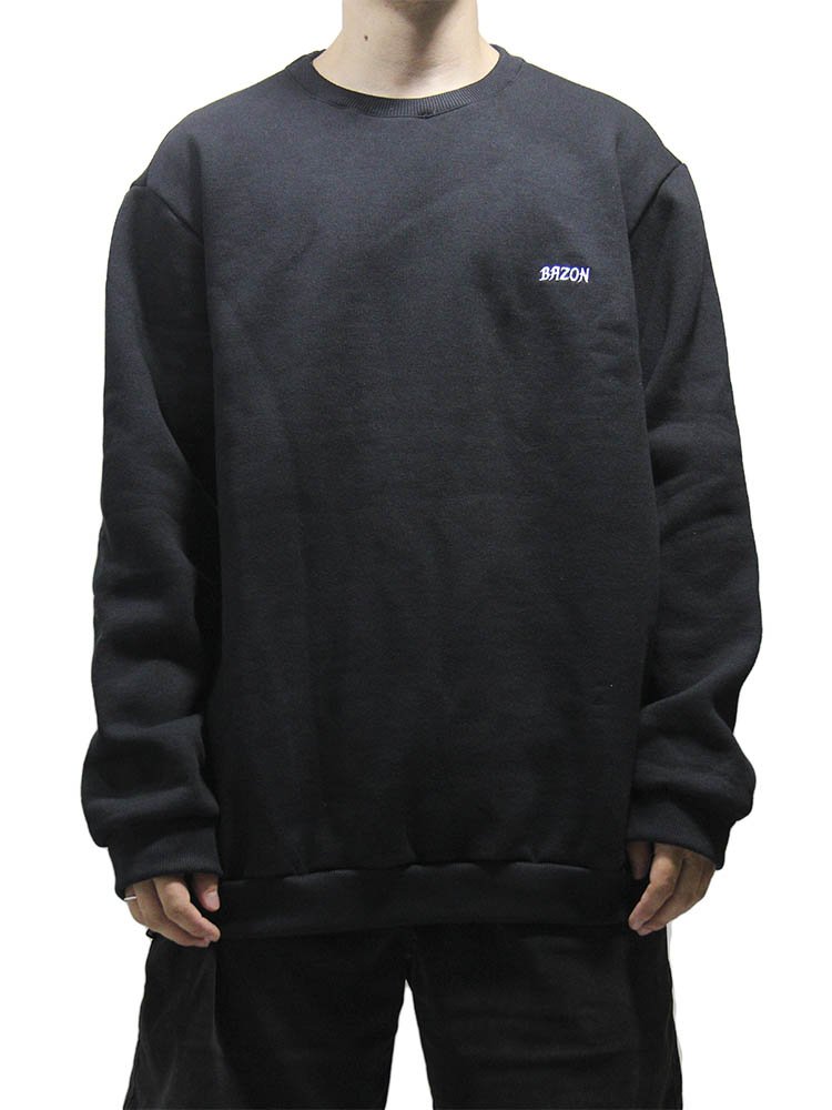 Moletom Careca Masculino Bazon Basic - Preto - Home | Session Store