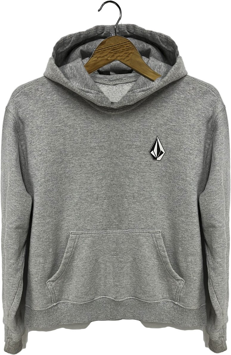 Moletom Infantil Volcom Iconic - Cinza Mescla - Home | Session Store