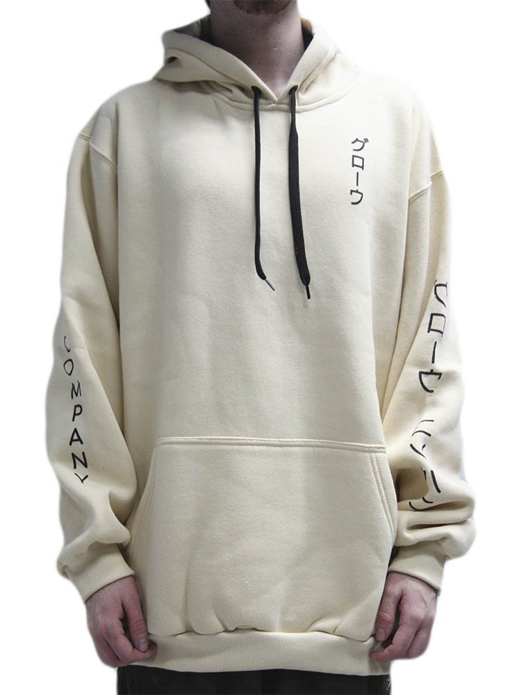 Moletom Masculino Grow Katakana - Bege - Home | Session Store