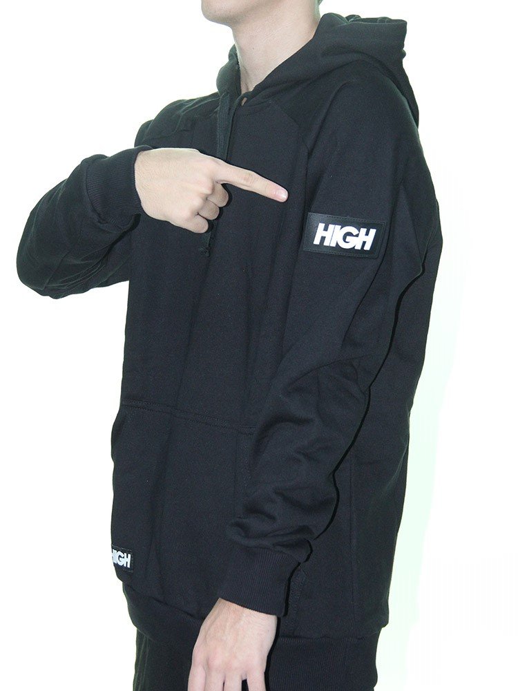 Moletom High Bigh Patch - Preto - Home | Session Store