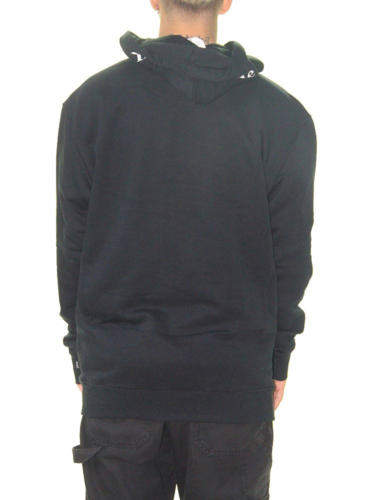 Moletom Masculino Huf Canguru Box Logo - Preto - Home | Session Store