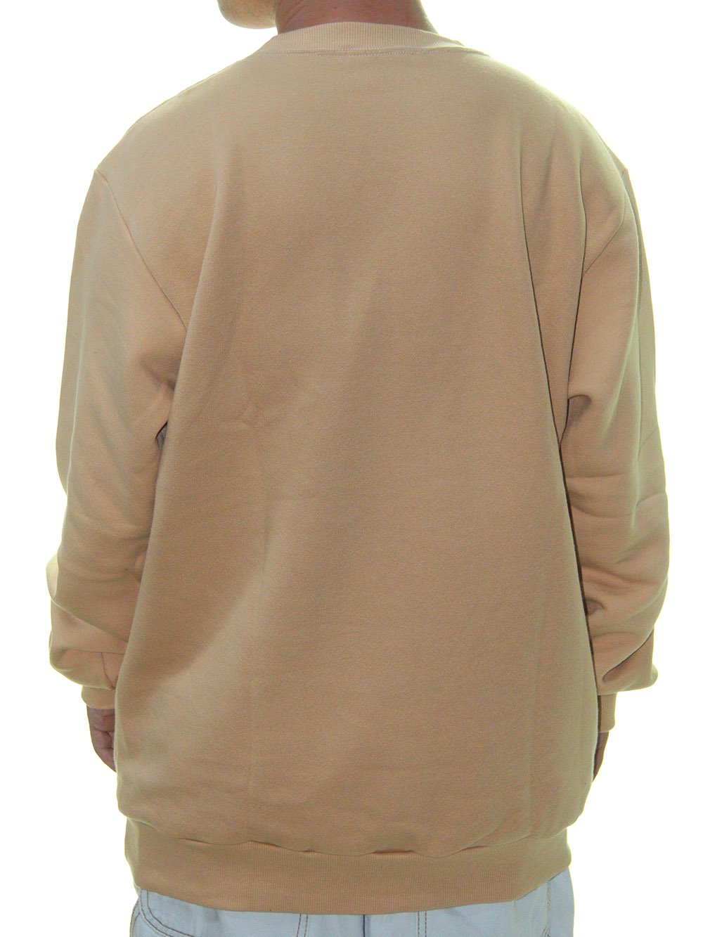 Moletom Masculino Plano C Careca Bordado - Khaki - Home | Session Store