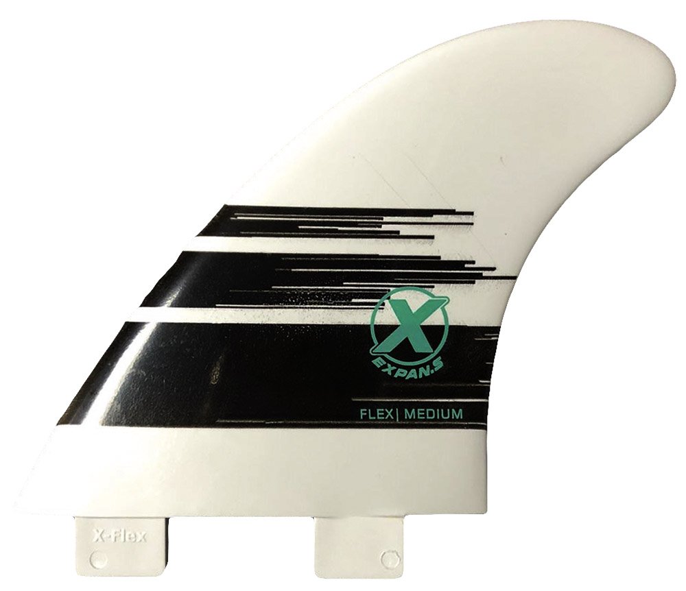 Quilha para Prancha de Surf Expans FCS 1 Flex Medium Triquilha (3 ...