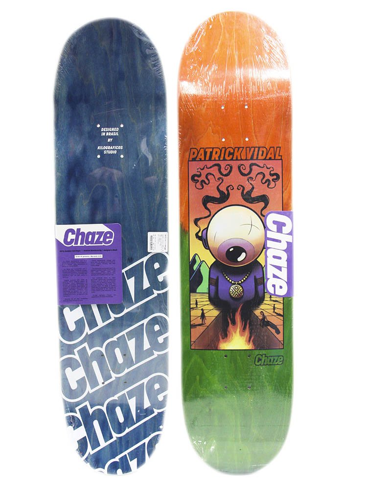 Shape Chaze Maple Serie Distopia 8.0 - Laranja/Verde - Home | Session Store