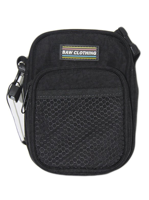 Shoulder Bag Baw Smashed - Preto - Home | Session Store